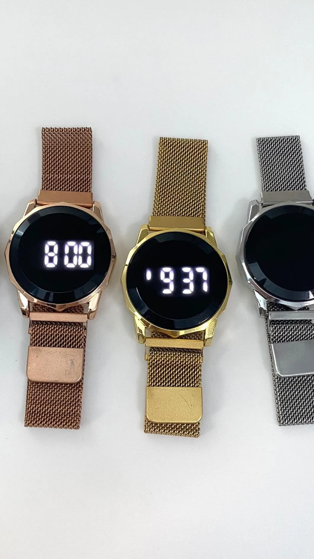 Men's Watches Magnet Buckle Waterproof Men Women Touch Watch Male And ...