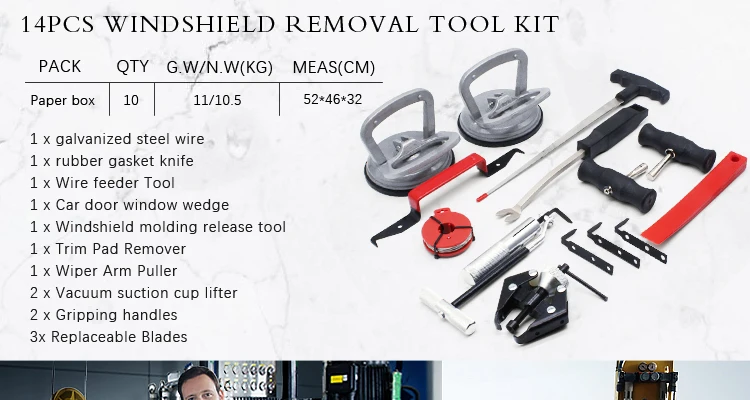 通用汽车玻璃窗去除工具套件 - Buy 通用汽车玻璃窗去除工具套件，汽车玻璃窗去除工具套件，挡风玻璃去除工具套件 Product on Alibaba.com