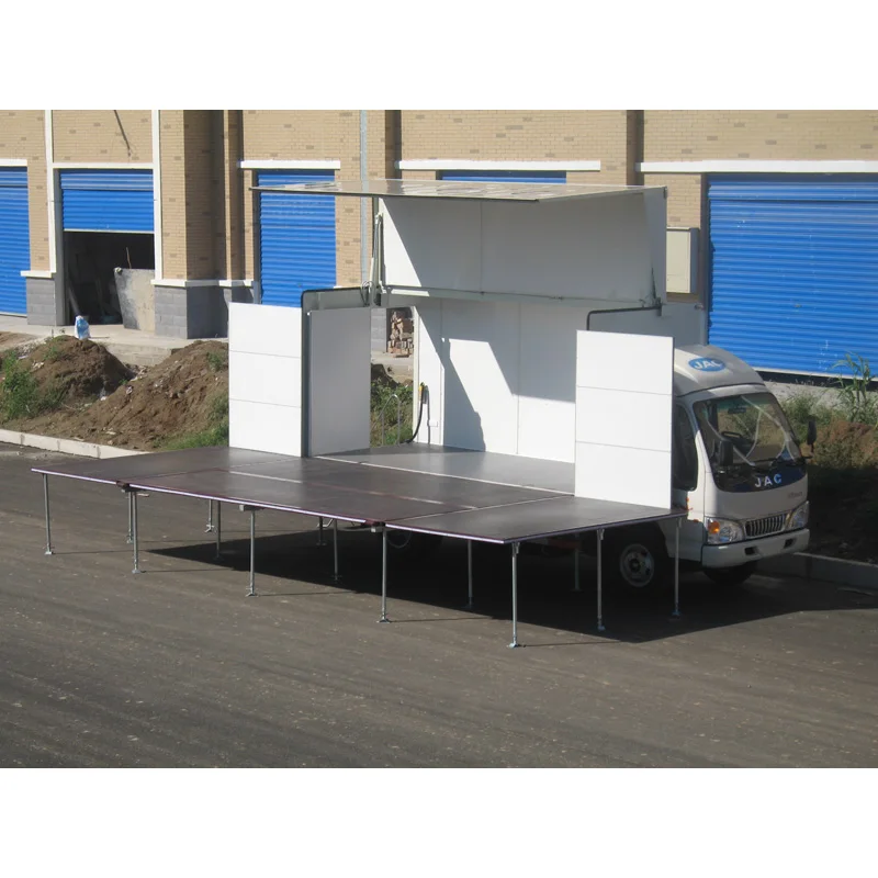 Mobile Showroom Trailer - Truckmobile with LED Advertising