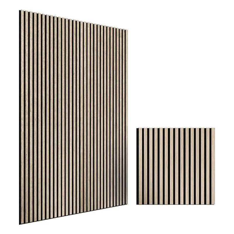 Traditional Design Slat Wood Wall Acupanel Panel 1 Sided Oak Akupanel ...