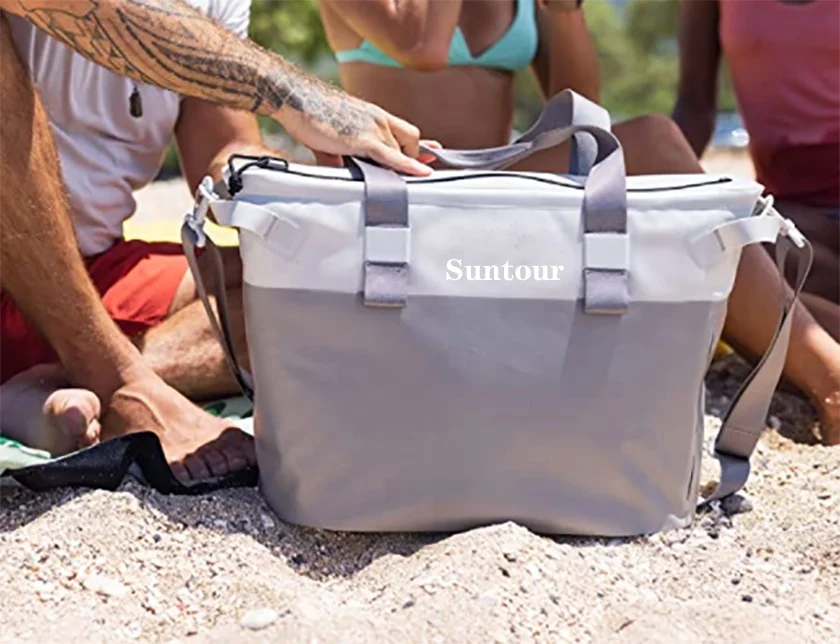 Custom TRU Zipper Tote Insulated Soft Cooler Bag - IPX7 Waterproof