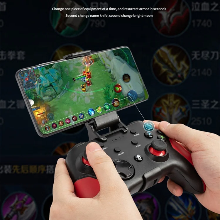 Android/ios Mobile Phone Bt Wireless Gamepad Wholesale Joystick & Game ...