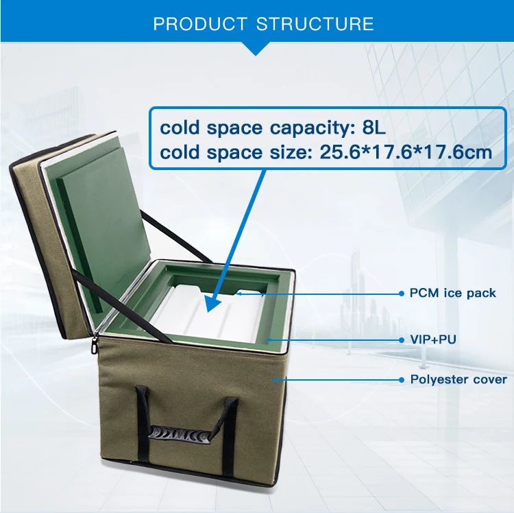 8l Cheap Price Long Range Vaccine Carrier Cold Chain Box - Buy Vaccine Carrier Cold Box Long ...