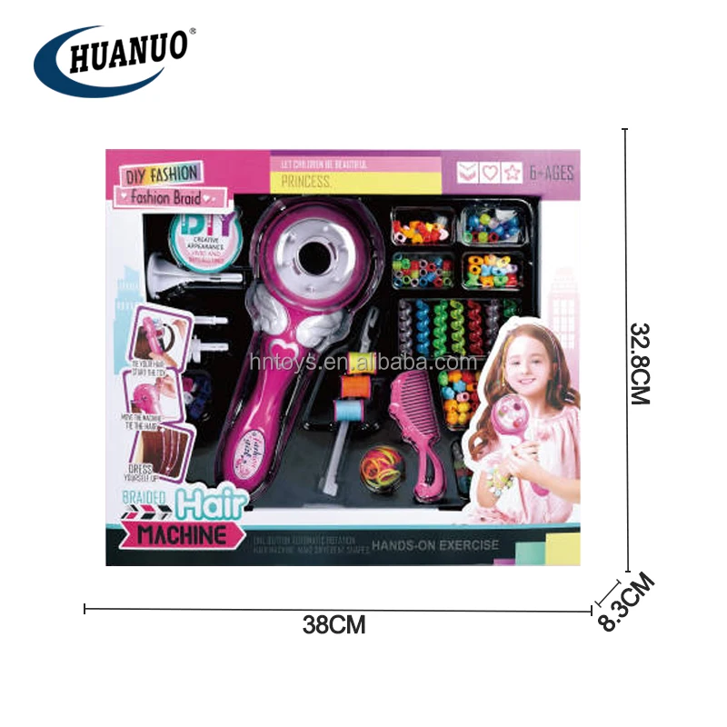Diy Bead Toys Hairstyle Tool Automatic Hair Braiding Pretend Toy Magic ...