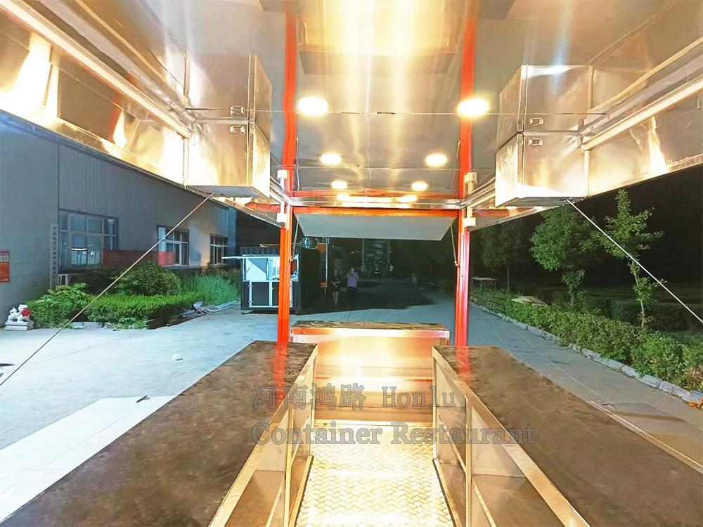 Container Restaurant - Prefabricated Shipping Container Food Truck