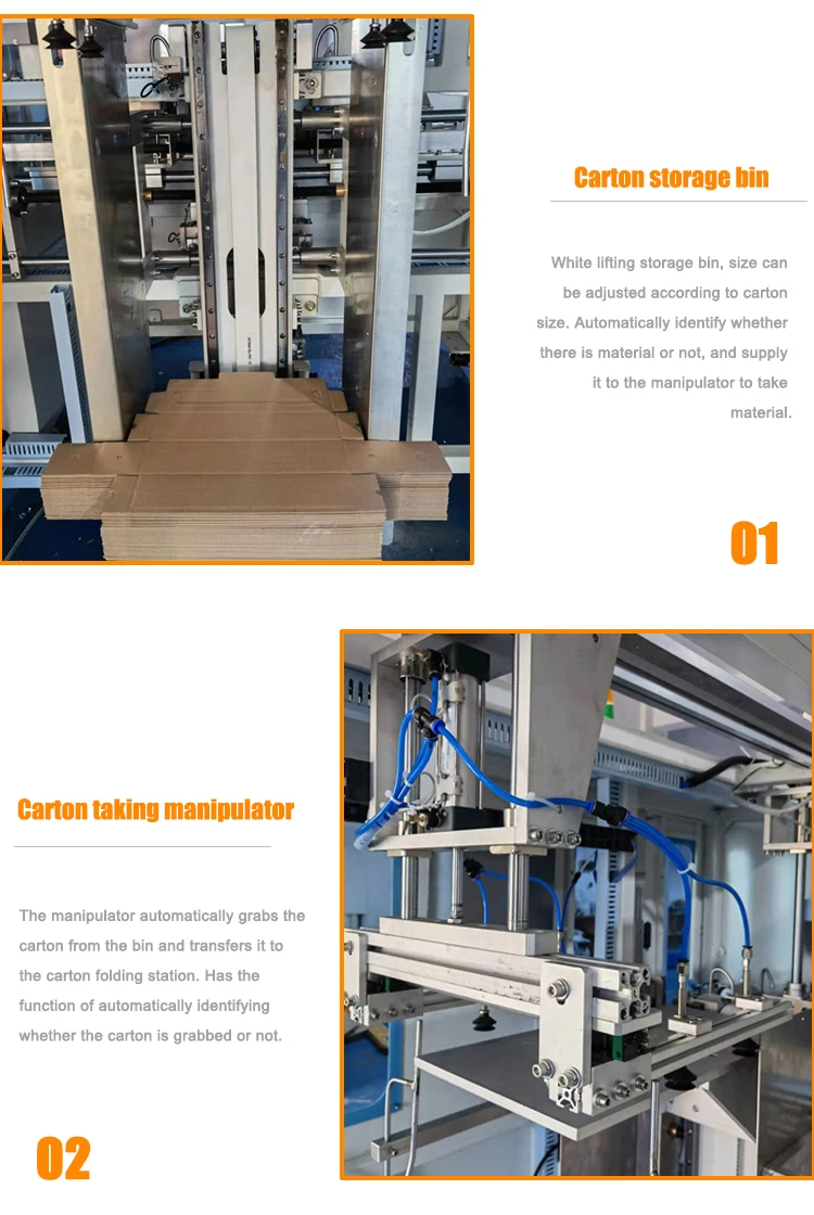 Automatic Carton Box Folding Machine - Efficient & Reliable