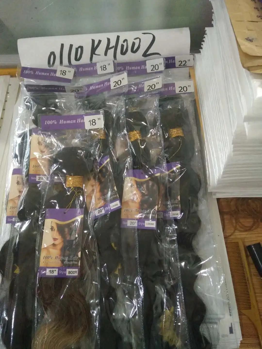 100% Full Cuticle Aligned Virgin Body Wave Hair Bundle,Unprocessed ...