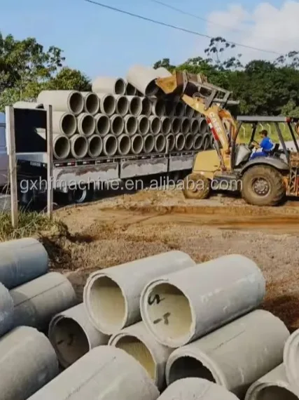 Precast Rcc Reinforced Concrete Pipe Making Machine Pipe Concrete Mold ...