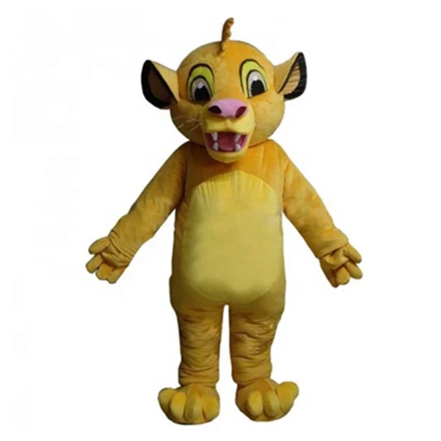 Alibaba.com: Lion King Simba Mascot Costume Custom Party Animal ...