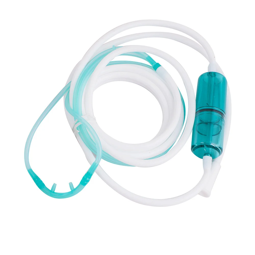Silicone High-Flow Oxygen Nasal Cannula with Water Collector