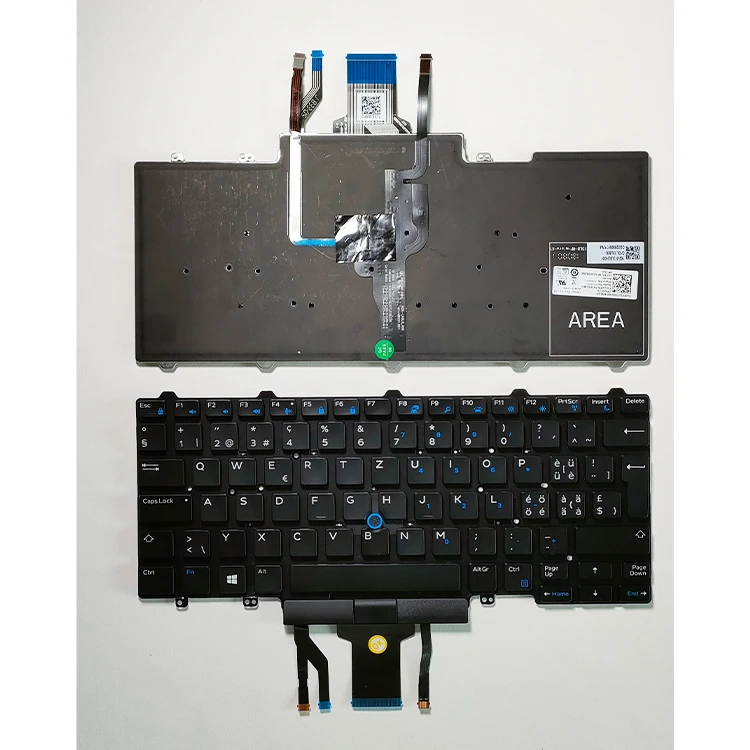 Swiss SW Laptop Internal Keyboard for Dell Latitude E5450