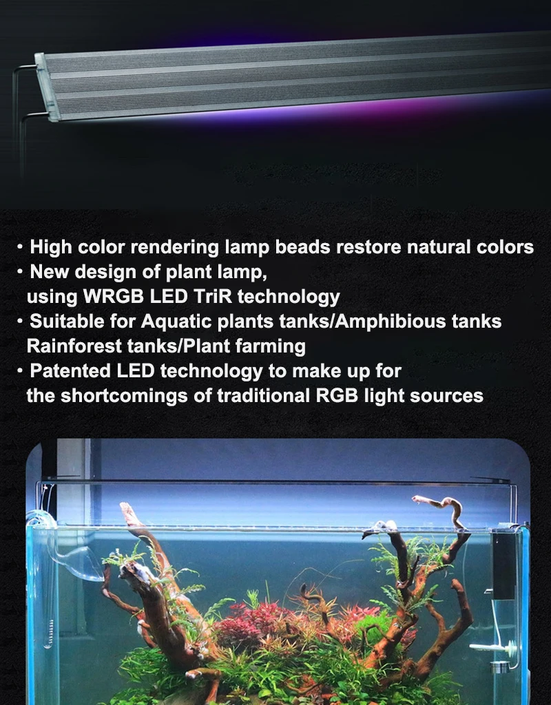 Best Selling Energy Saving Super Bright Led Natural Light Aquarium ...