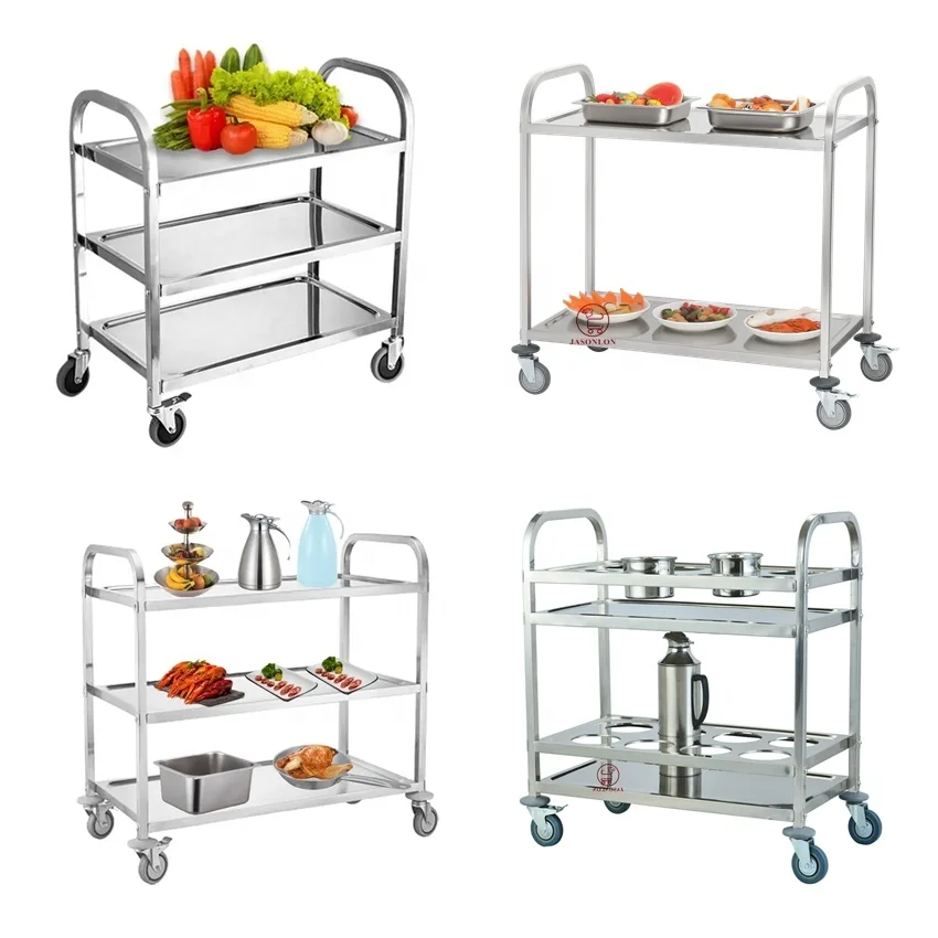 Jasonlon Commercial Kitchen Trolleys - Durable & Versatile