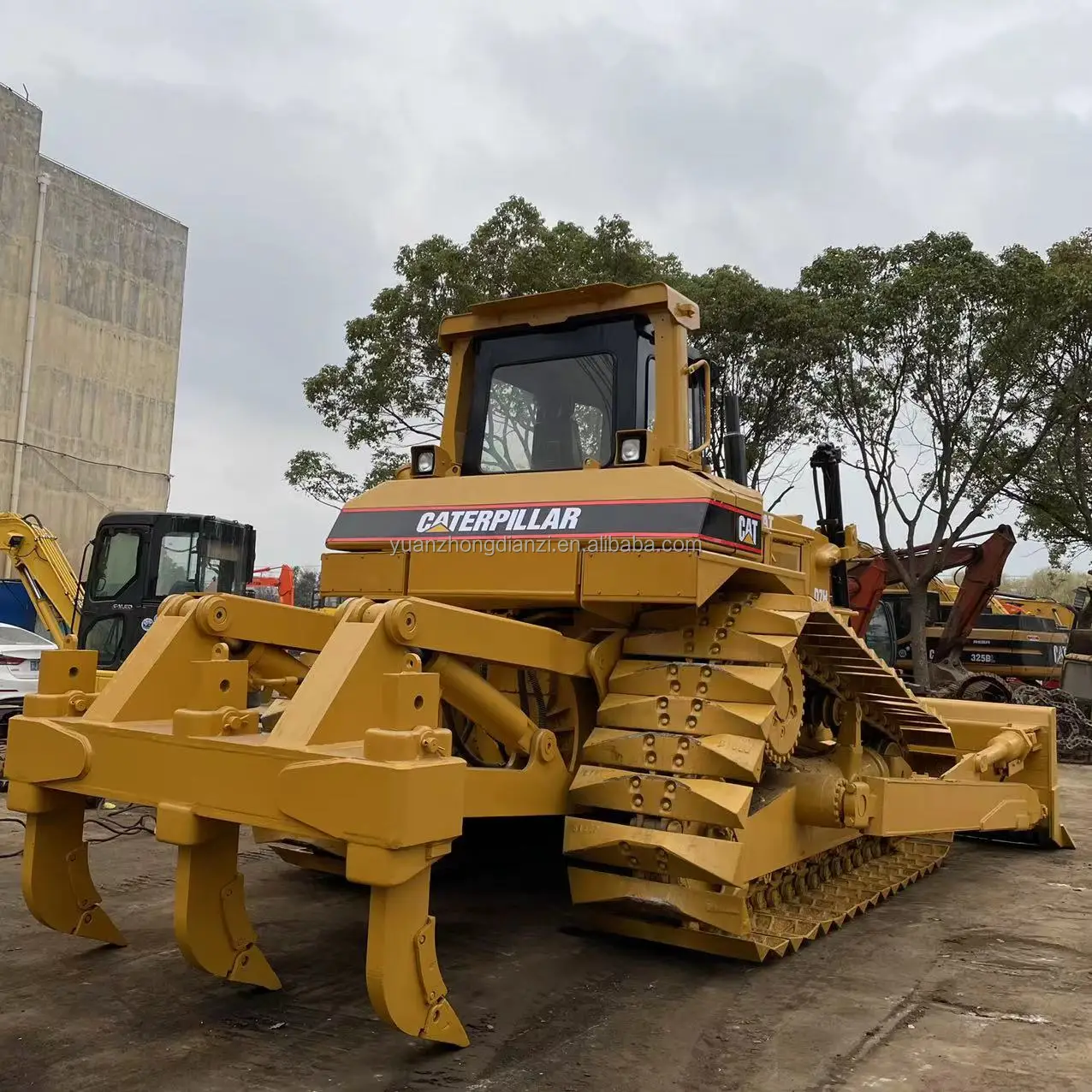 Used Original Cat D7h With Ripper Bulldozer Crawler Bulldozer High ...