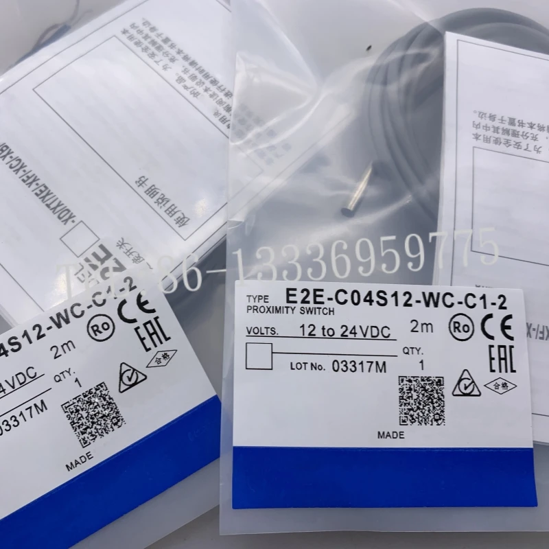 New Original Proximity Switch Sensor E2E-C04N03-WC-C1 E2E-C04N03-WC-B1 E2E-C04N03-WC-B2 E2E ...