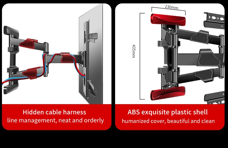 Vertical TV Wall Mount 90 Degrees Rotating TV Bracket DY3770| Alibaba.com