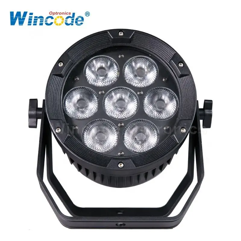 7x18w Waterproof Par Light Rgbwa Uv 6 In 1 Outdoor Ip65 Wireless ...