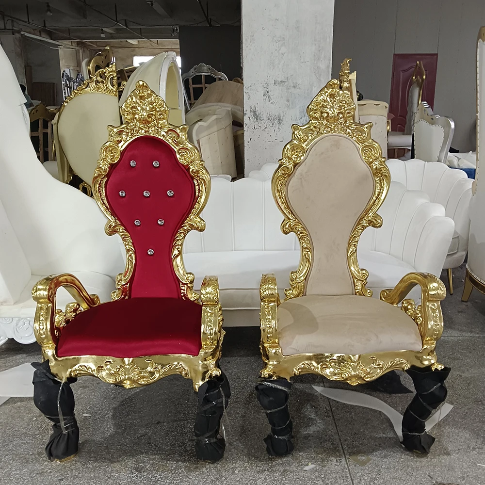 Wholesale White Throne Chair - Perfect for Wedding Rentals