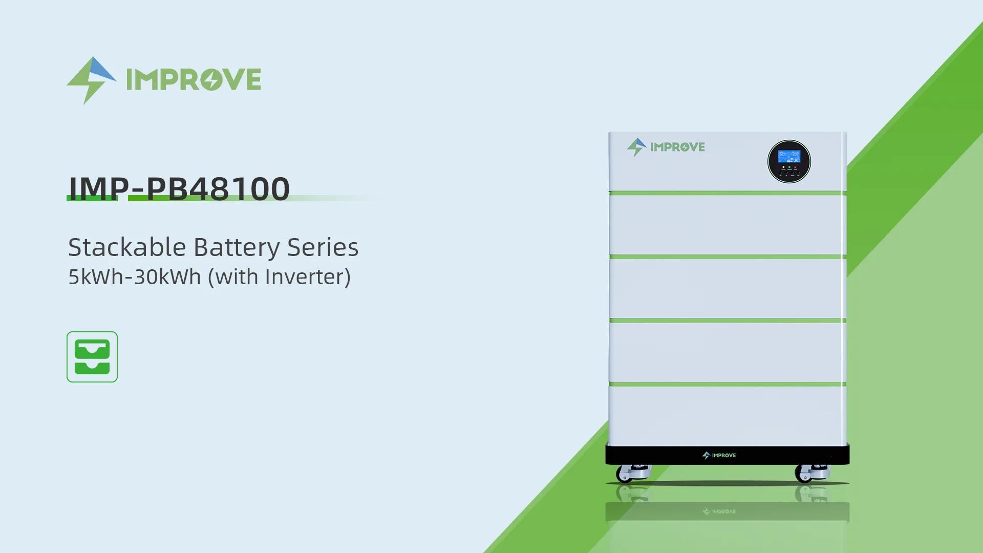 20kwh 30kwh Stackable Lifepo4 Battery 48v 51.2v 100ah 10kwh Solar ...