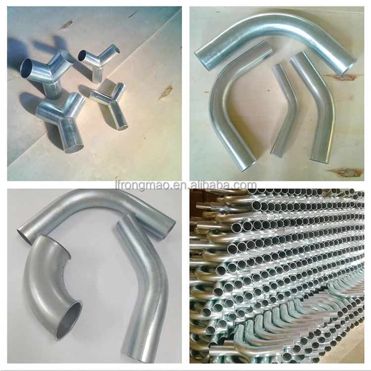 90 Degree Quick Connect Galvanised Pipe Fitting for Dust Collection