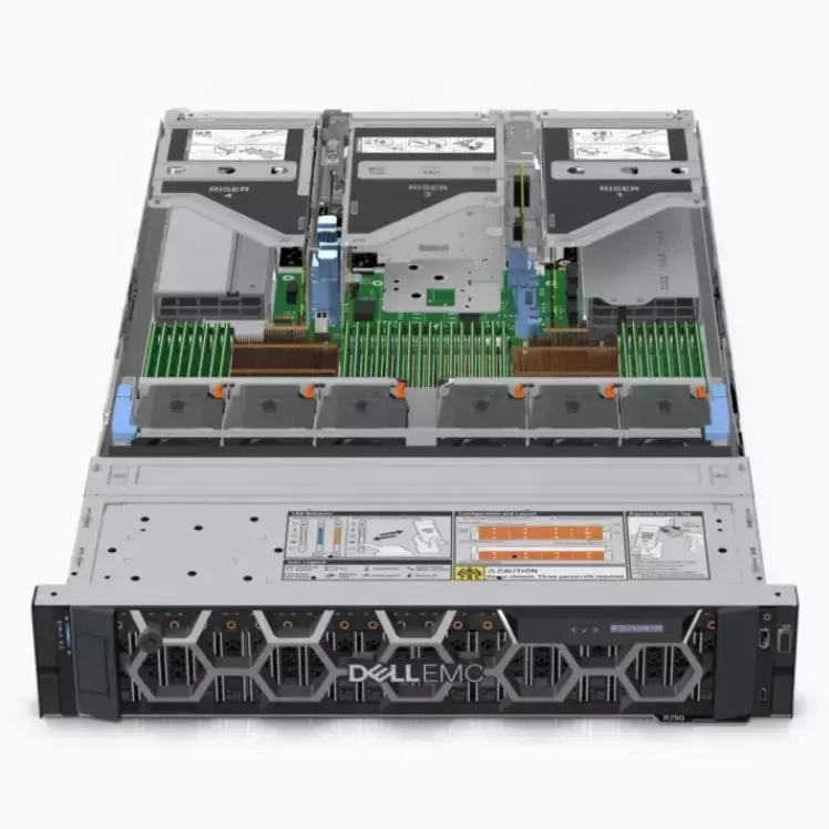 Poweredge R750xa机架式服务器2 * 英特尔至强银4310 2.1g 64gb Rdimm 480gb固态硬盘sata ...