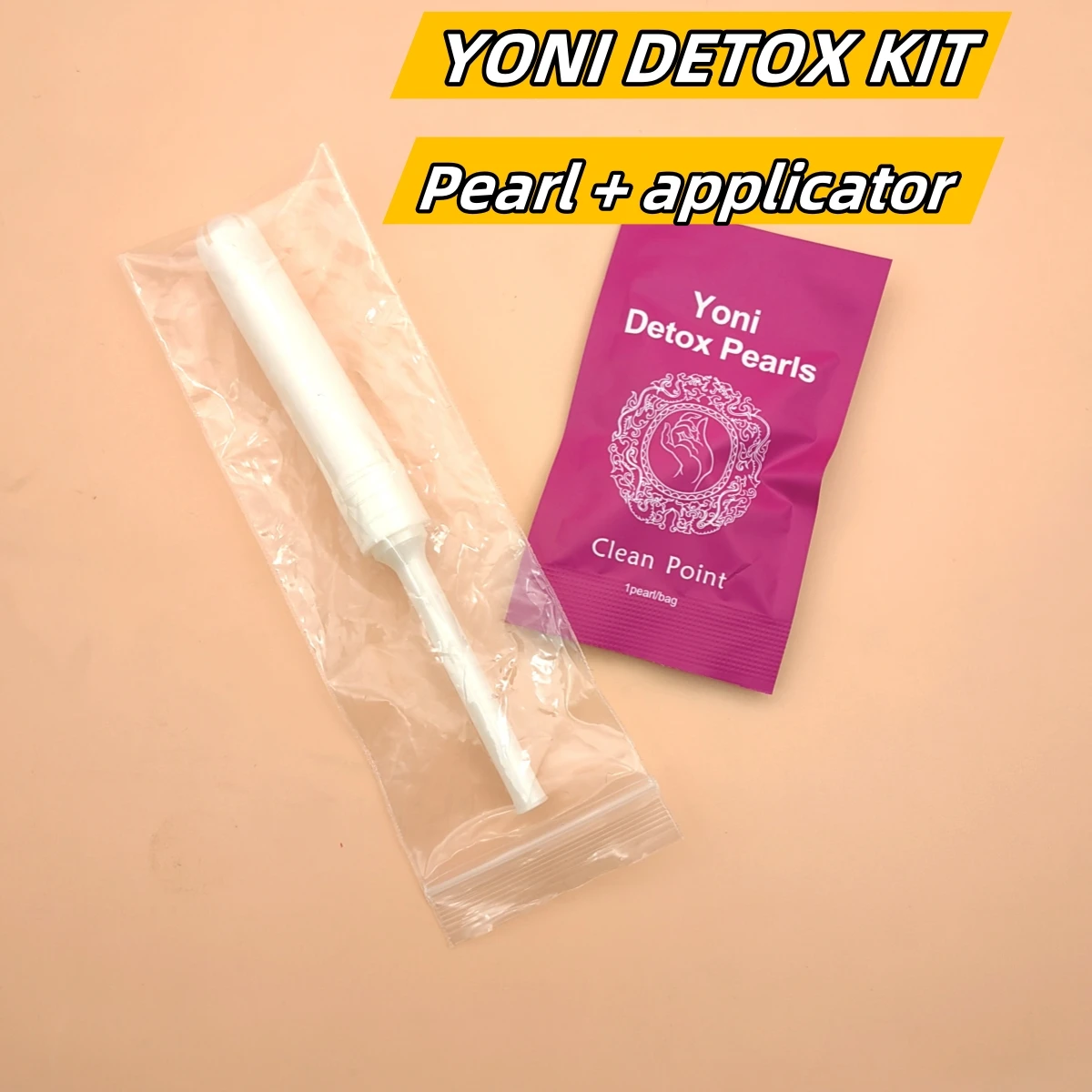Yoni Detox Pearls Applicator - Natural Vaginal Care