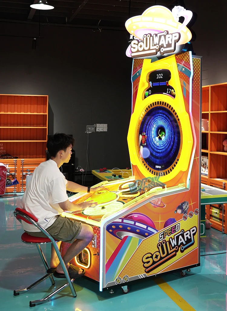 Newest Arcade Video Game City Ticket Game Machine Soul Warp Redemption ...