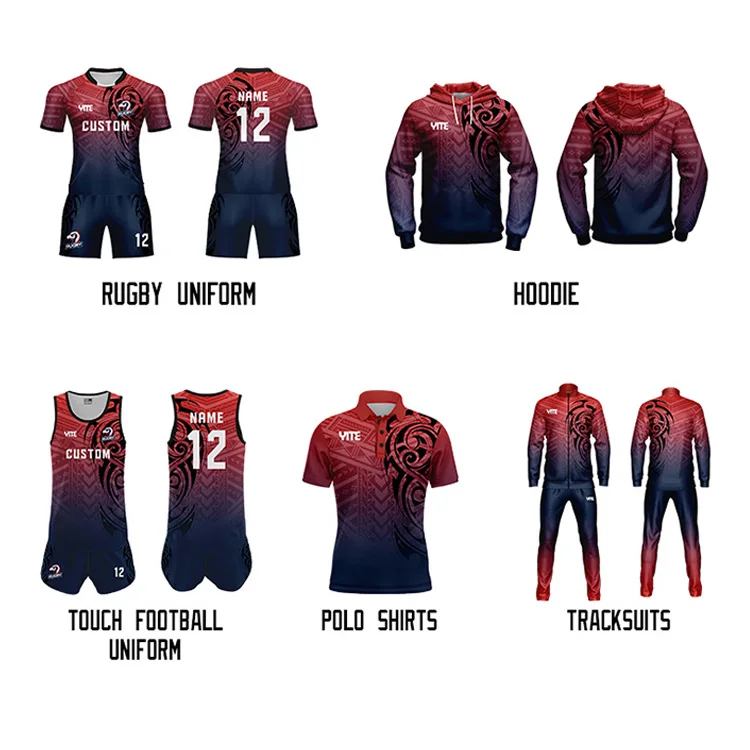 Custom Sublimated Rugby League Jerseys & Shorts for Men