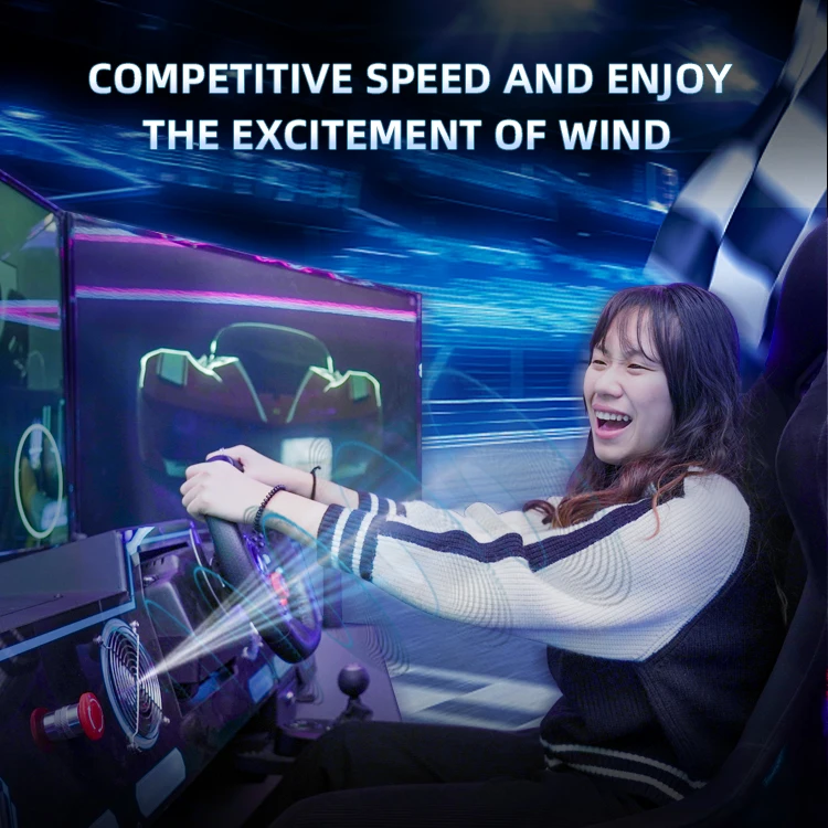6 Dof Driving Simulator Virtual Reality Racing Seat Simulator 9d Vr ...