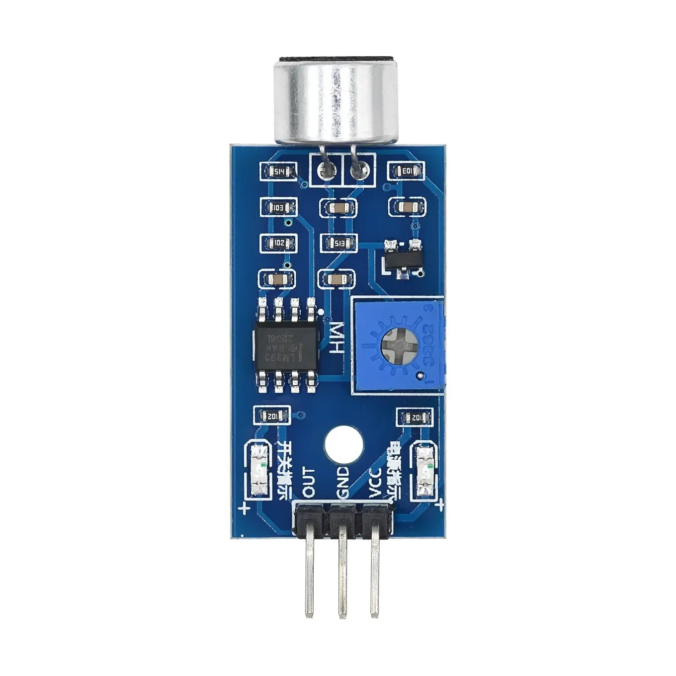 Sound Sensor Module/sound Detection Module Whistle Module Voice Control ...