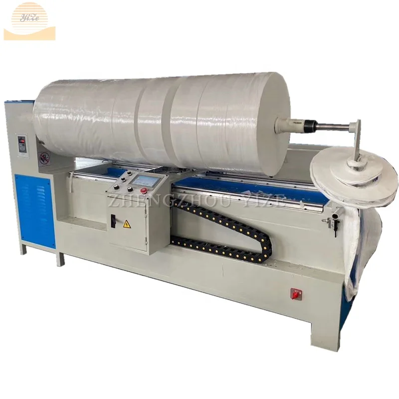 Automatic rotary cutter for Melt-blown fabric roll cutting non woven ...