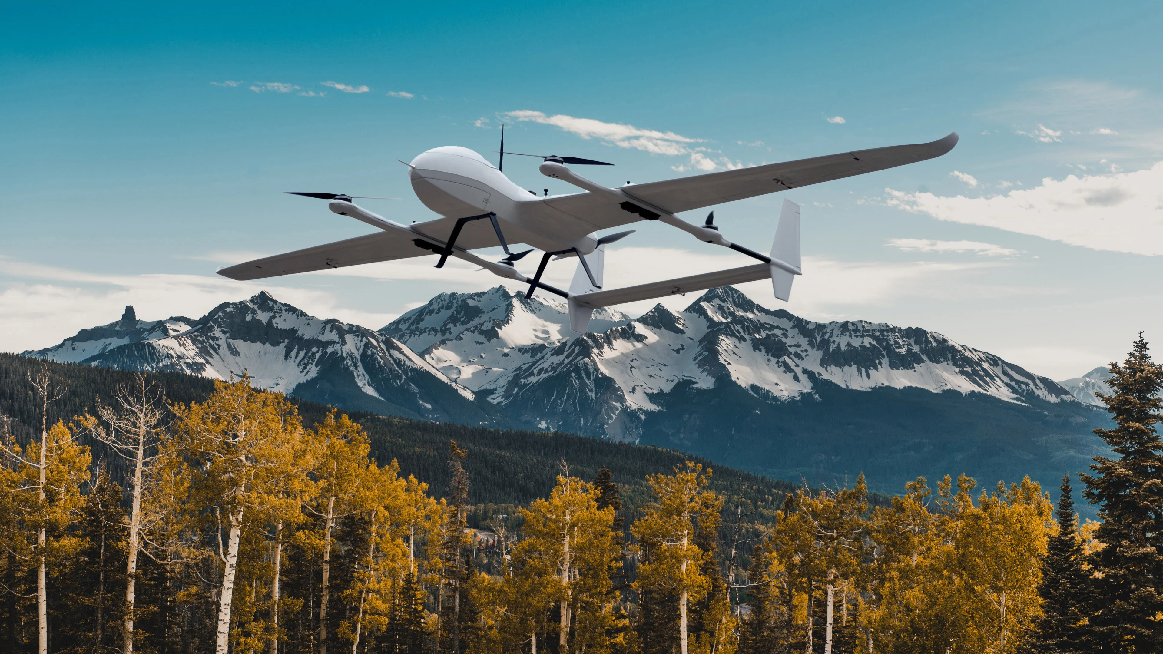 Yl-018 Heavy Lift Fixed Wing Drone 5kg Payload 2.5 Hours Flight Time ...
