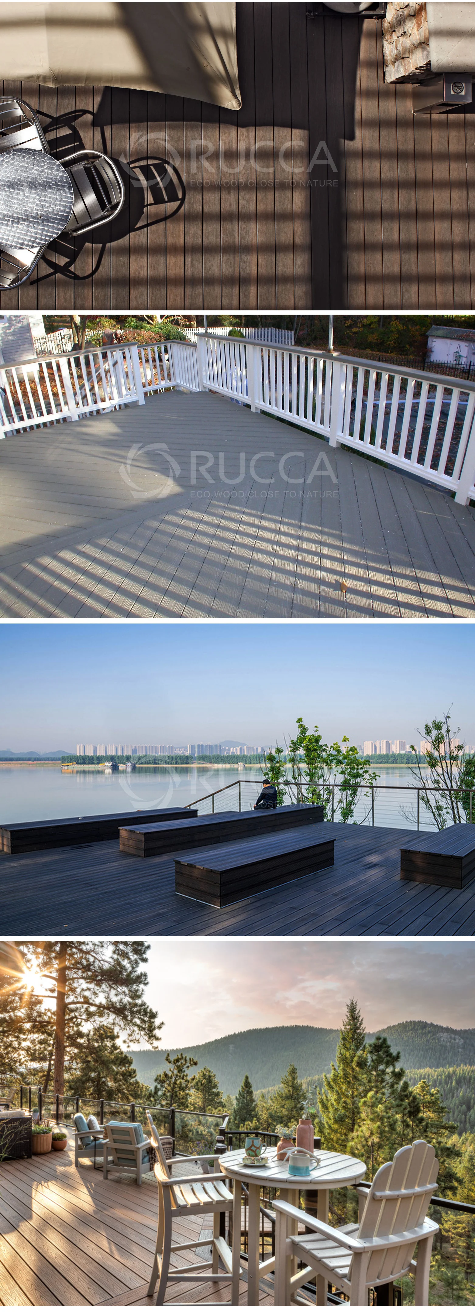 Outdoor WPC Decking - Durable, Eco-Friendly, and Stylish