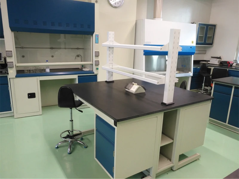 Microbiology Laboratory Equipment - C-Frame All-Steel Lab Bench