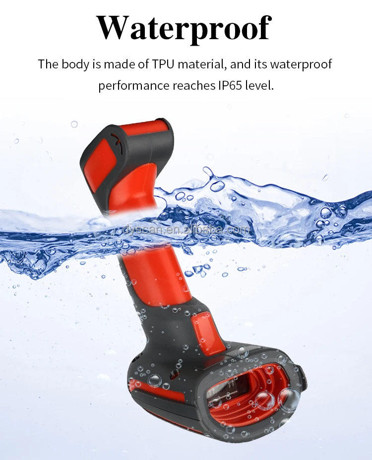 Usb Rs232 Ccd Barcode Reader Industrial Grade Waterproof Ip68 ...