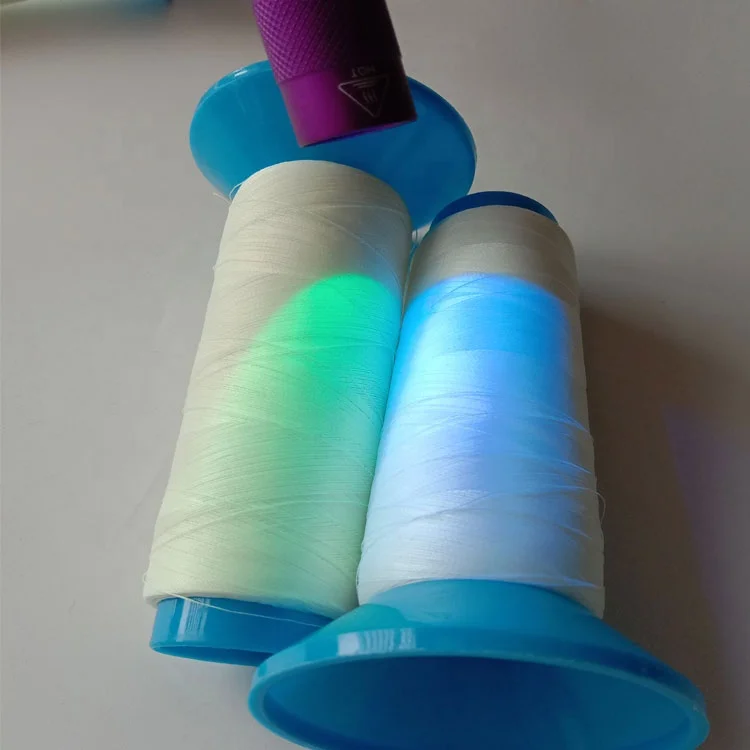 High Tenacity UV Reactive Polyester Thread for Embroidery