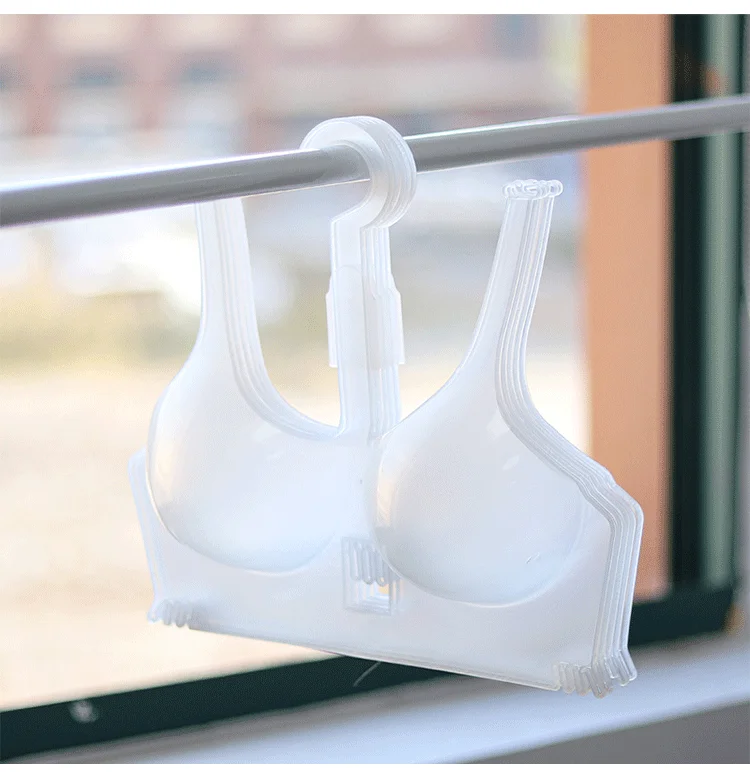 Custom clear Plastic Underwear Hanger Bra Rack Specialty Store ...