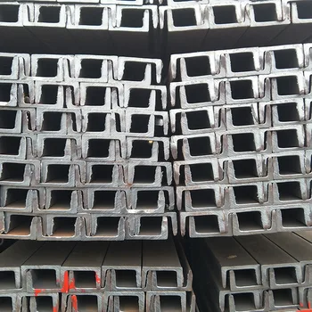 U Beam Steel Channel Steel Ss400 S235jr Q195 Q215 Q235 Q235b Carbon U Shaped Channel Steel - Buy ...