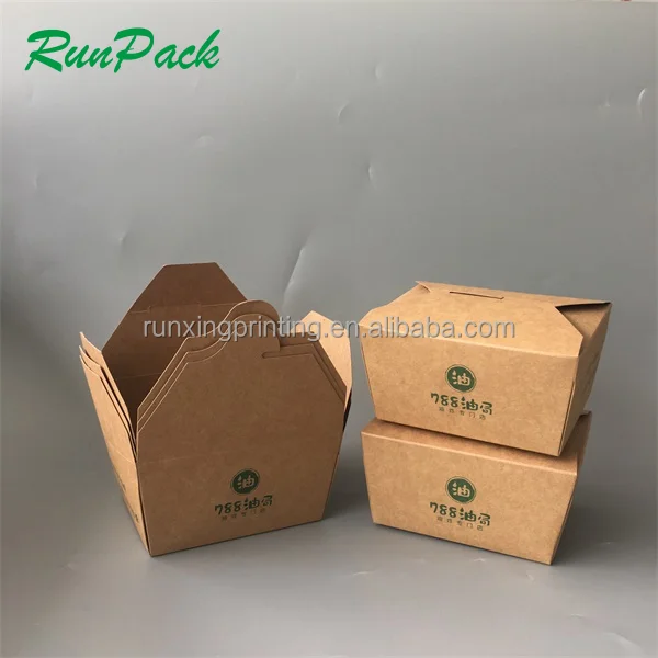 Wadah Makanan Sekali Pakai Kemasan Mudah Terurai Kustom Ramah ...