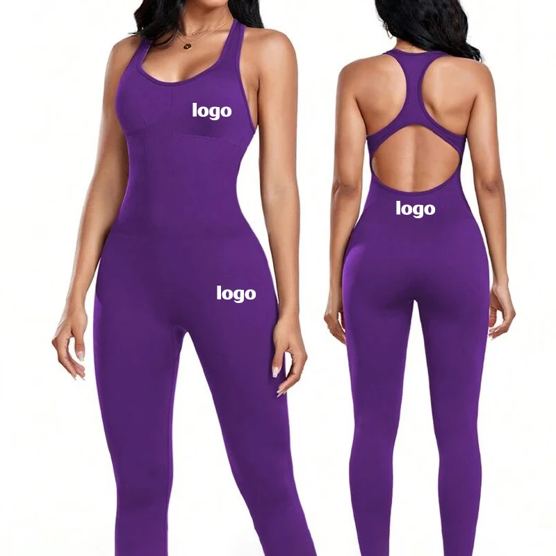 Professional Oem Odm Custom Ladies Sexy Workout Romper Slim Women Yoga ...