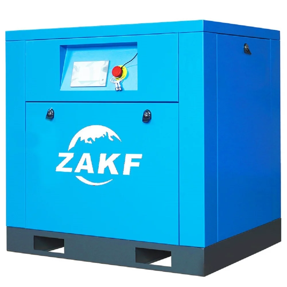 ZAKF air compressor 10hp 7.5kw air compressor fixed speed screw air ...