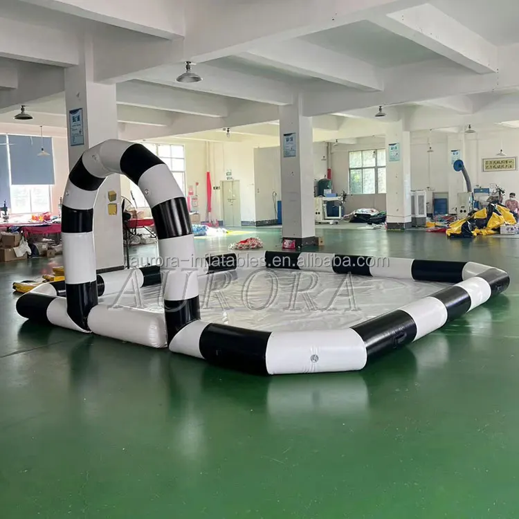Inflatable Go Kart Race Track for Bumper Cars Inflatable Rc Track Game ...