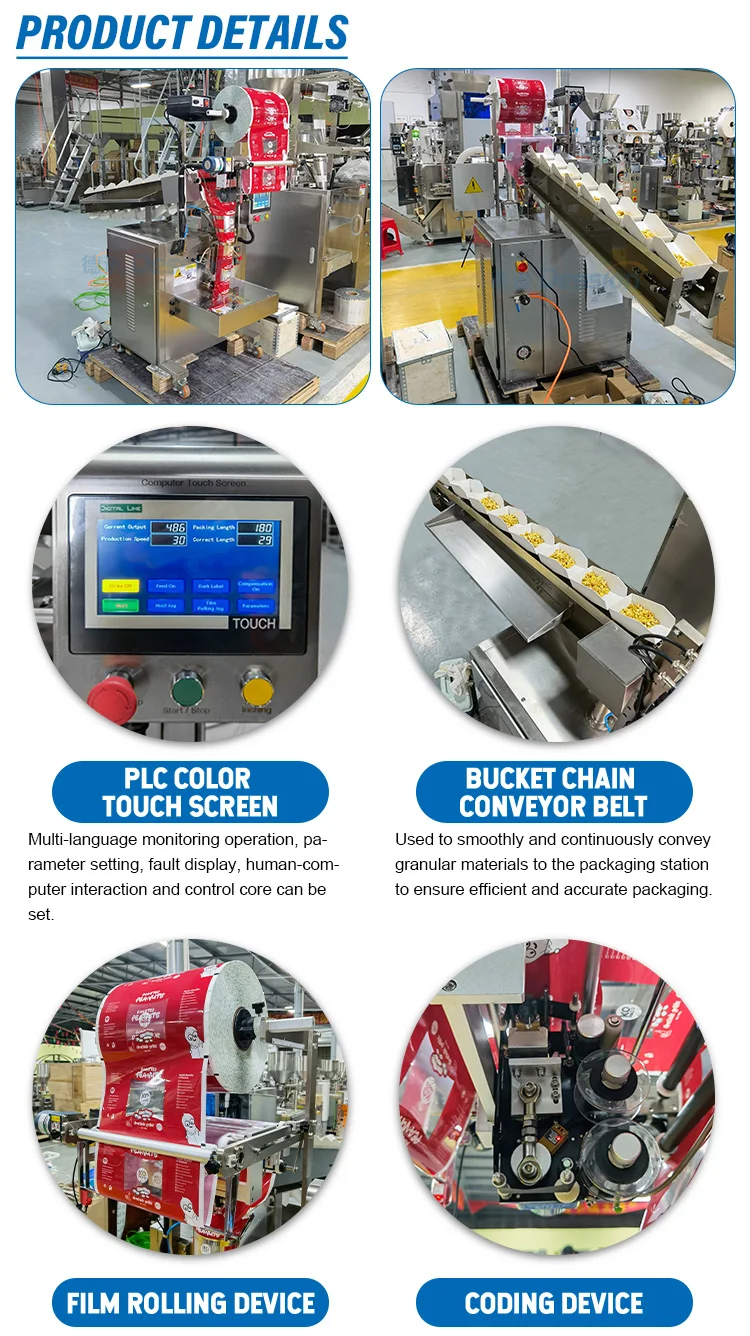 Vertical Semi-automatic Little Bread Packaging Machine Customized ...