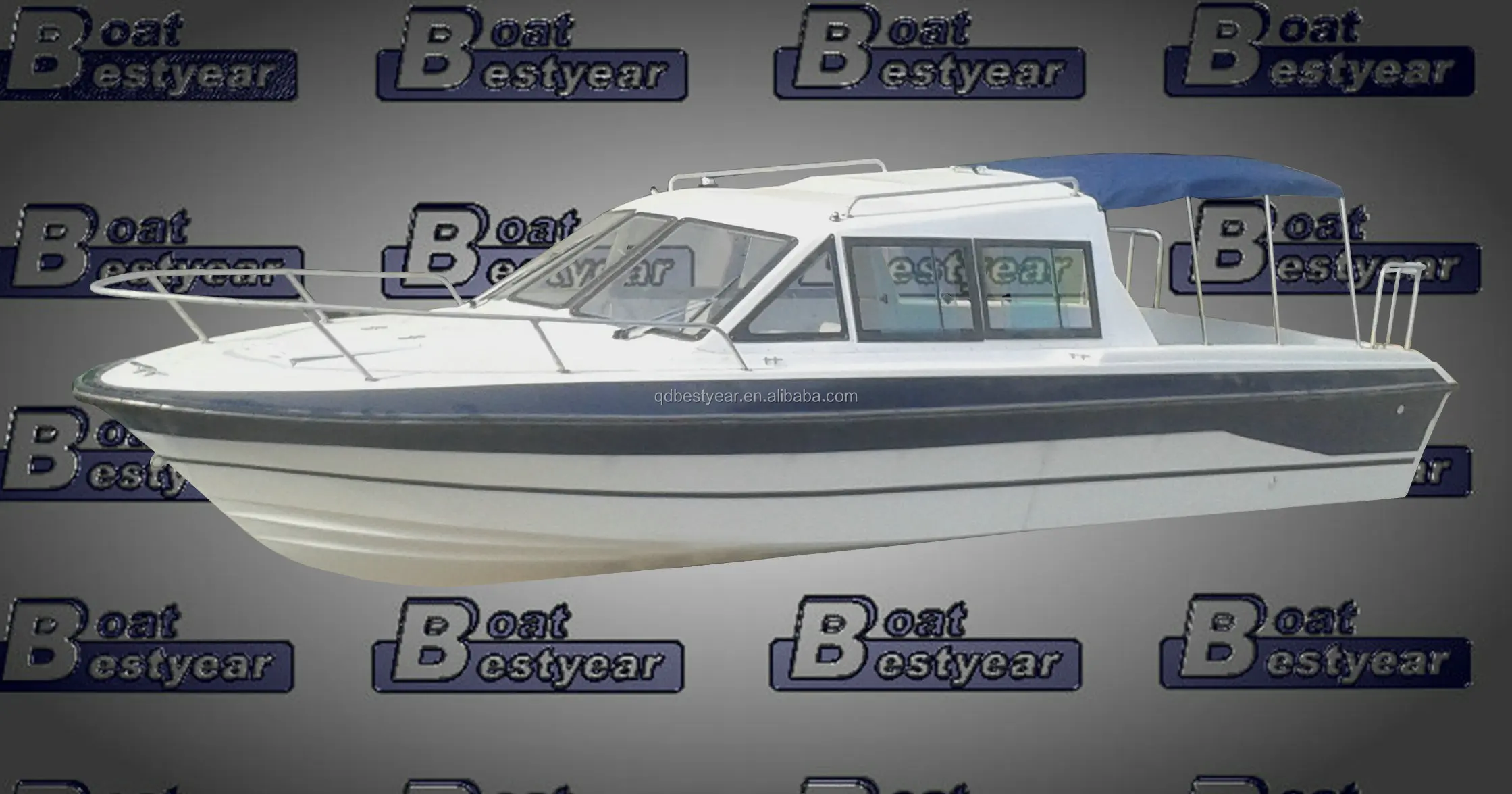 FRP Boat Fiberglass Yacht Passenger Boat 880/960 Ferry