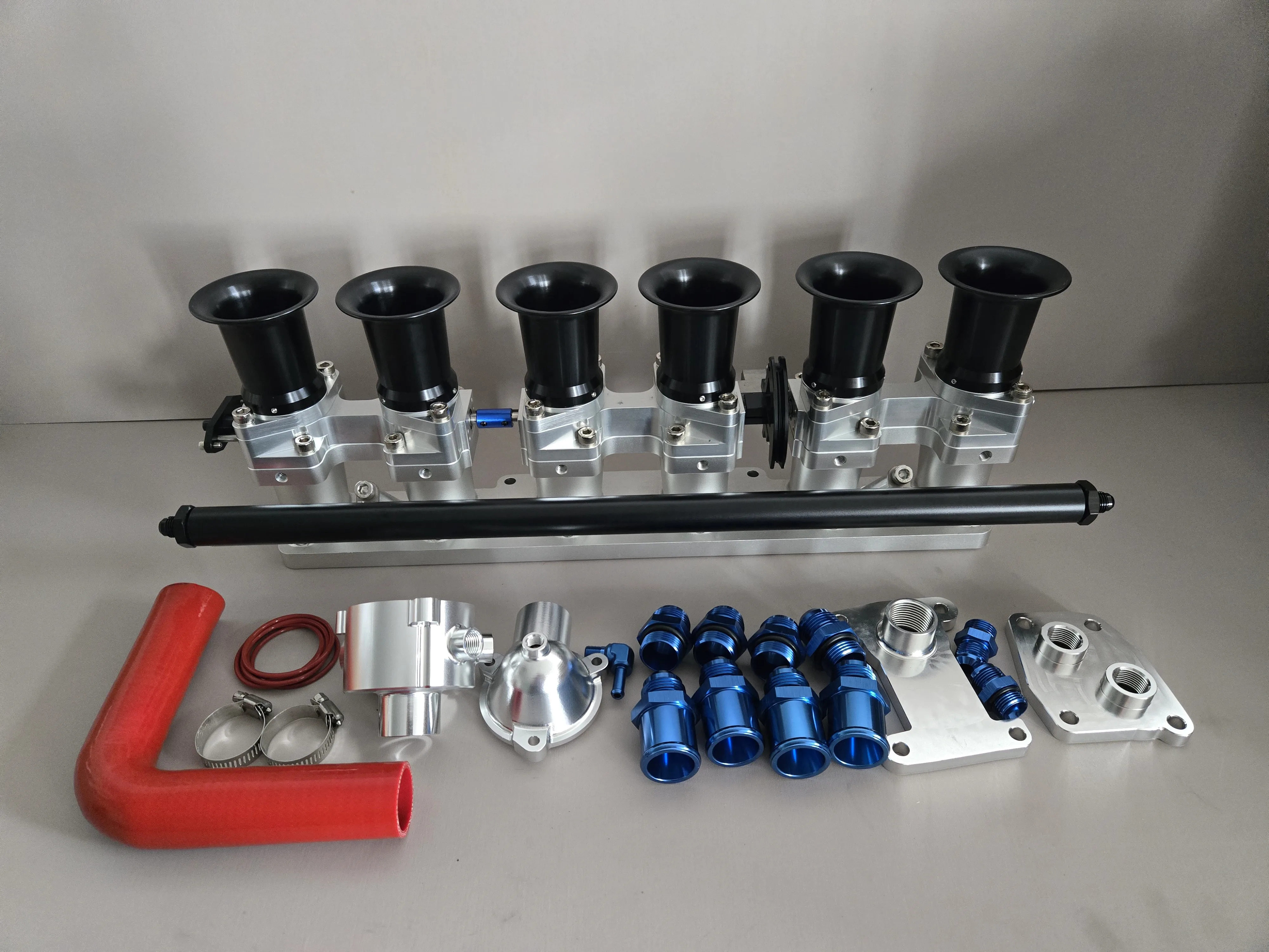 High Performance Aluminum Intakes Manifolds for Nissan Rb26 Individual Throttle Bodies New ...