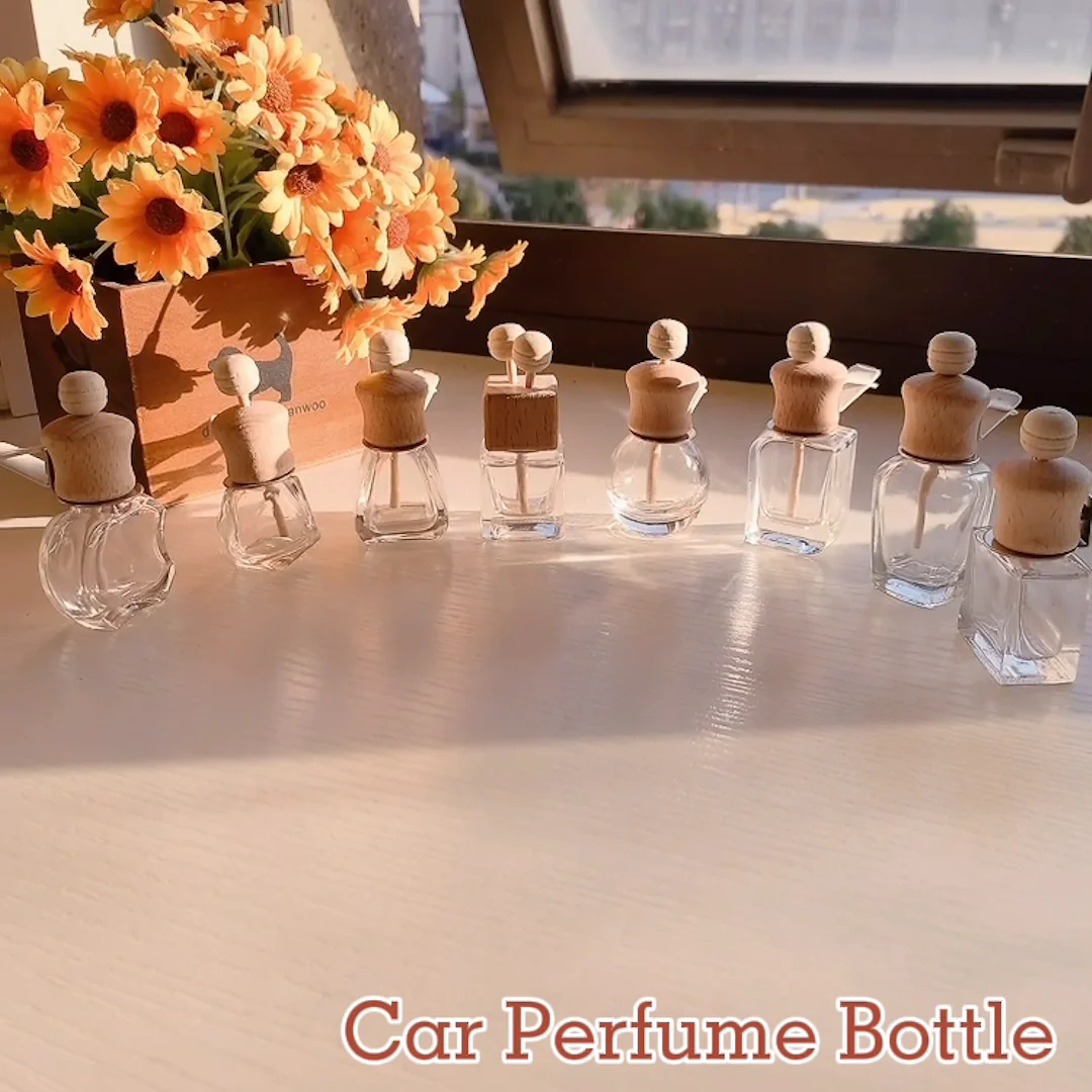 In Stock Car Perfume Bottle Wholesale 10ml Empty Hanging Diffuser Flat ...
