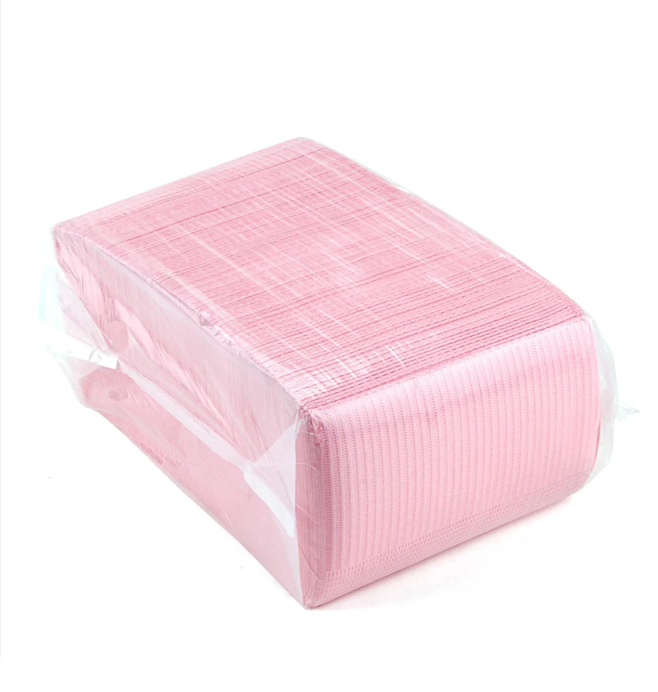 125Pcs Disposable Foldable Clean Pad Beauty Nail Care Polish Waterproof ...
