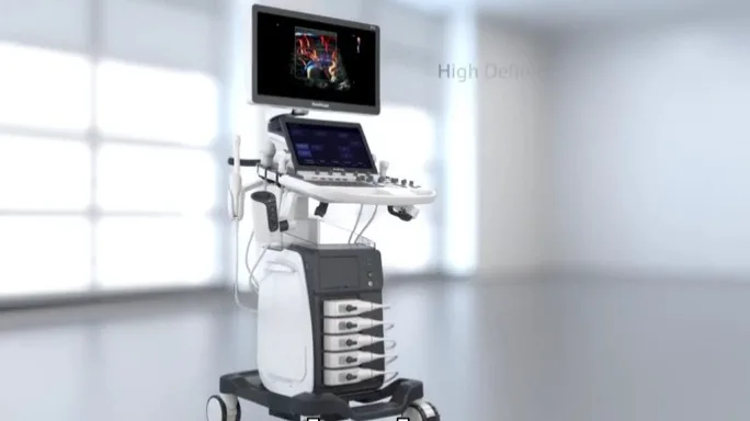Sonoscile P50 Elite Troli Warna Doppler Ultrasound Mesin Ultrasound ...