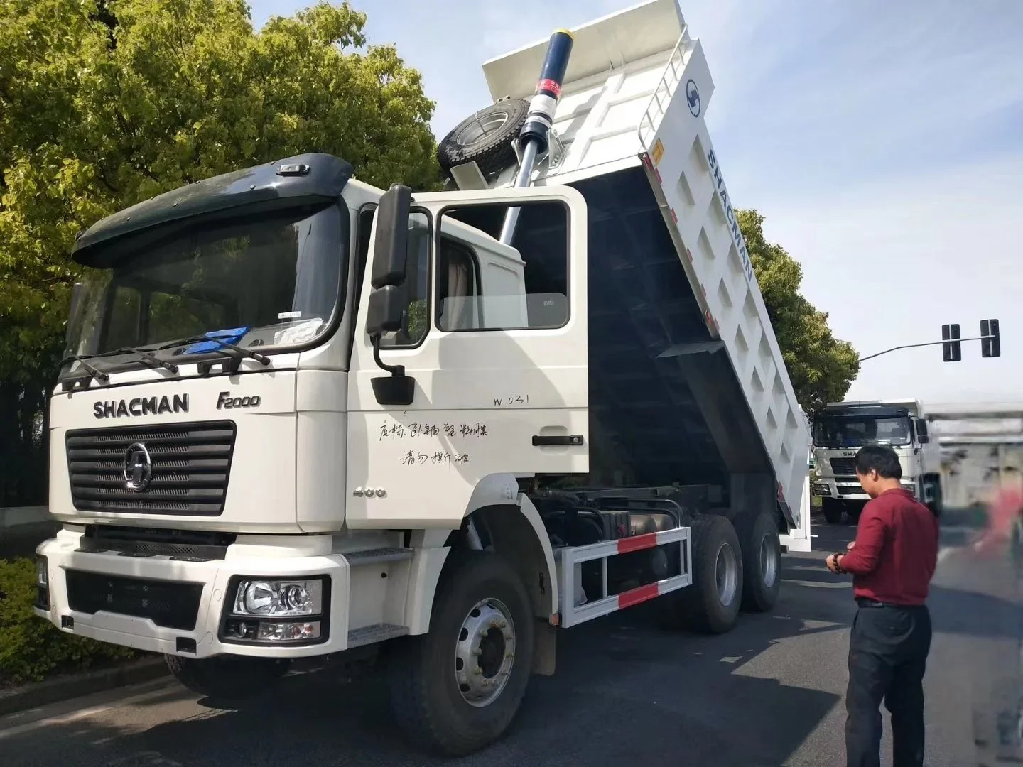 Hot Sale Shacman F2000 30tons Diesel Engine 6x4 290hp Tipper Dump Truck ...