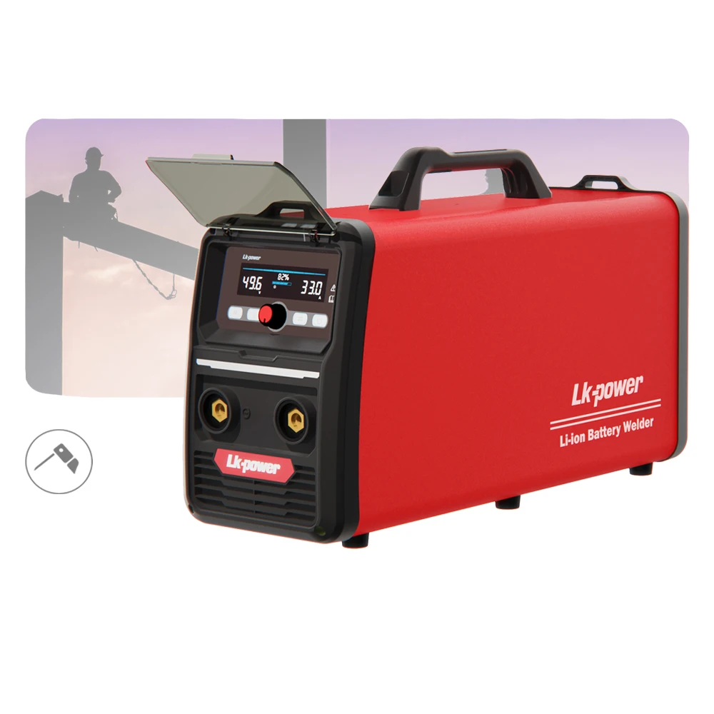 Single Phase Cordless MMA Welder 160A DC ARC Hot Start Portable Power ...